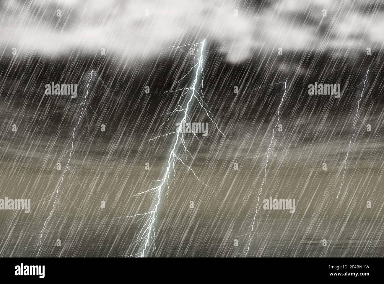 Rainstorm Background