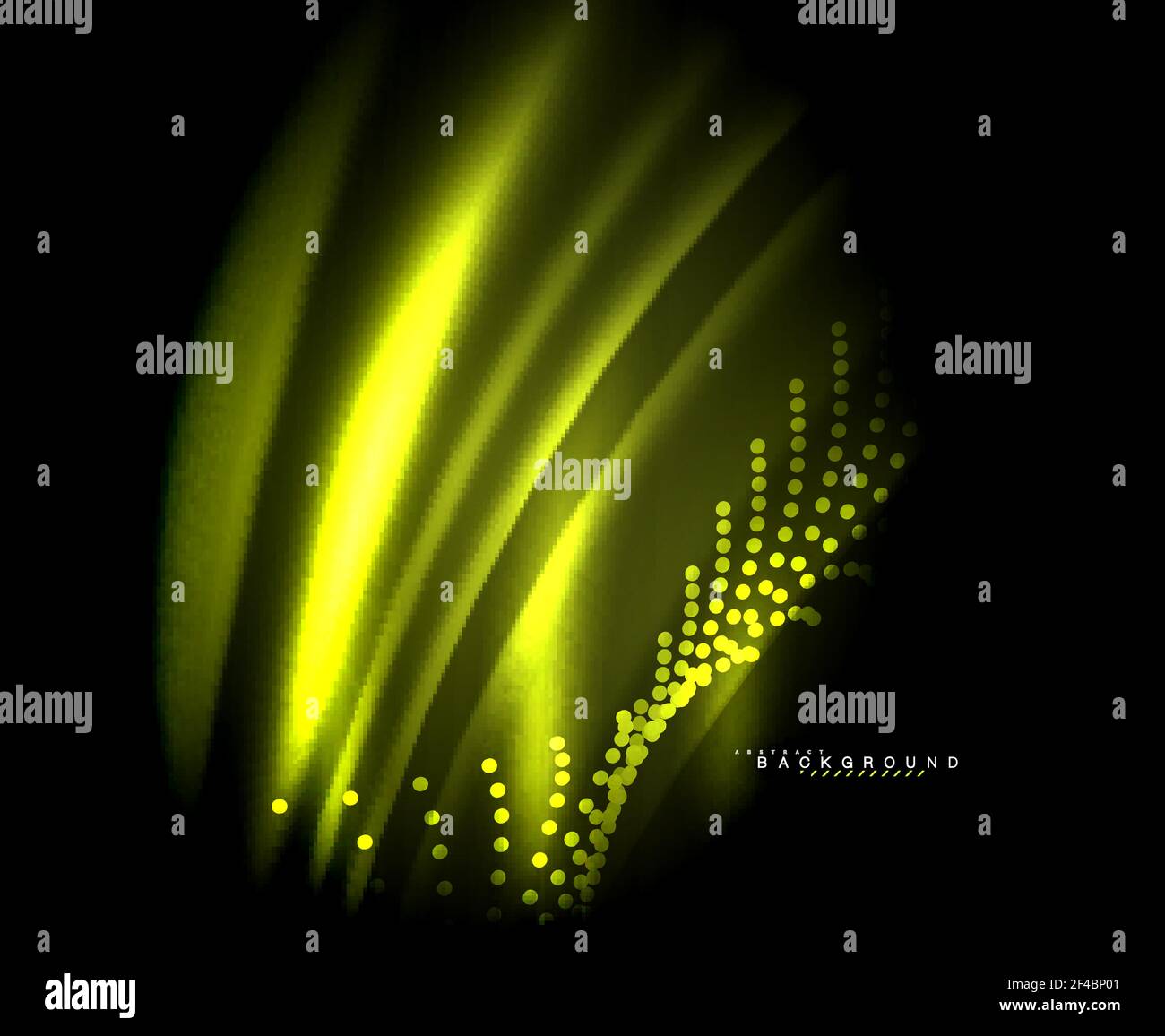 Neon glowing techno lines, hi-tech futuristic abstract background ...