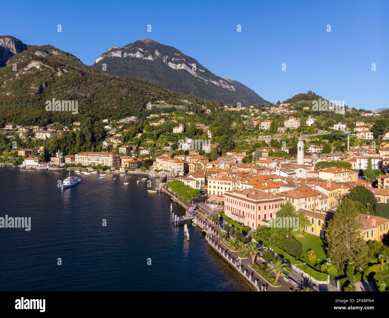 Aerial view of Menaggio, Lake of Como, Italy Stock Photo - Alamy