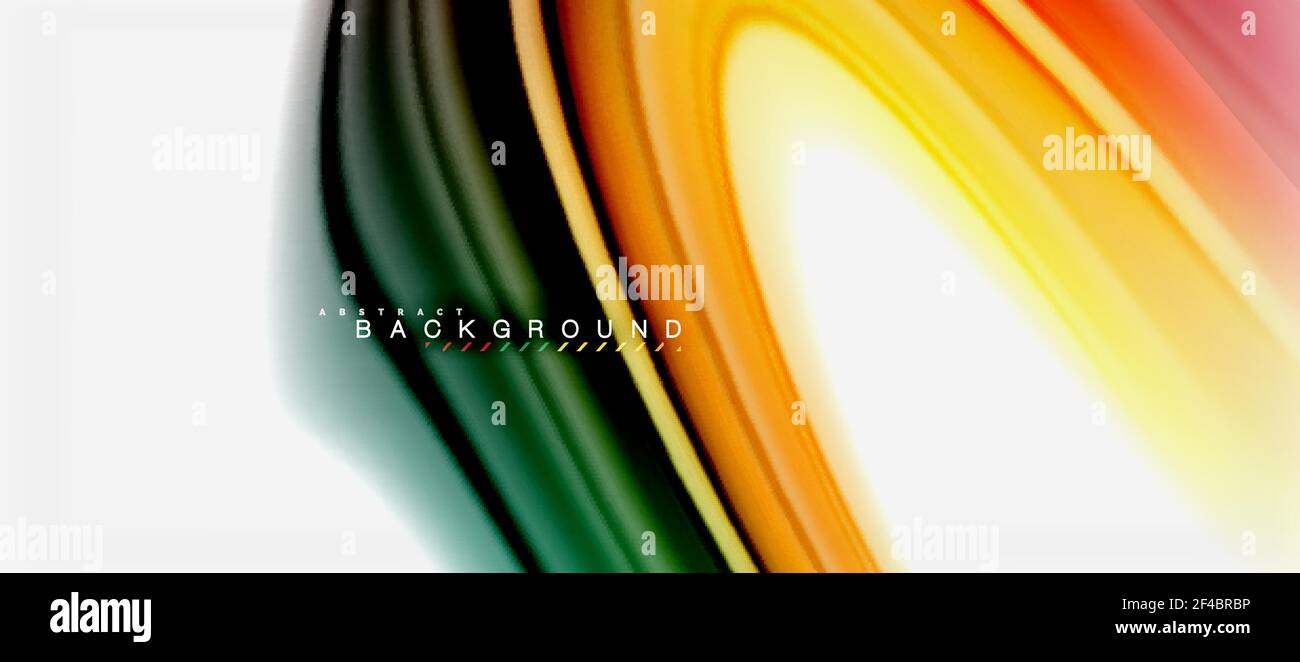 Rainbow fluid colors abstract background twisted liquid design ...