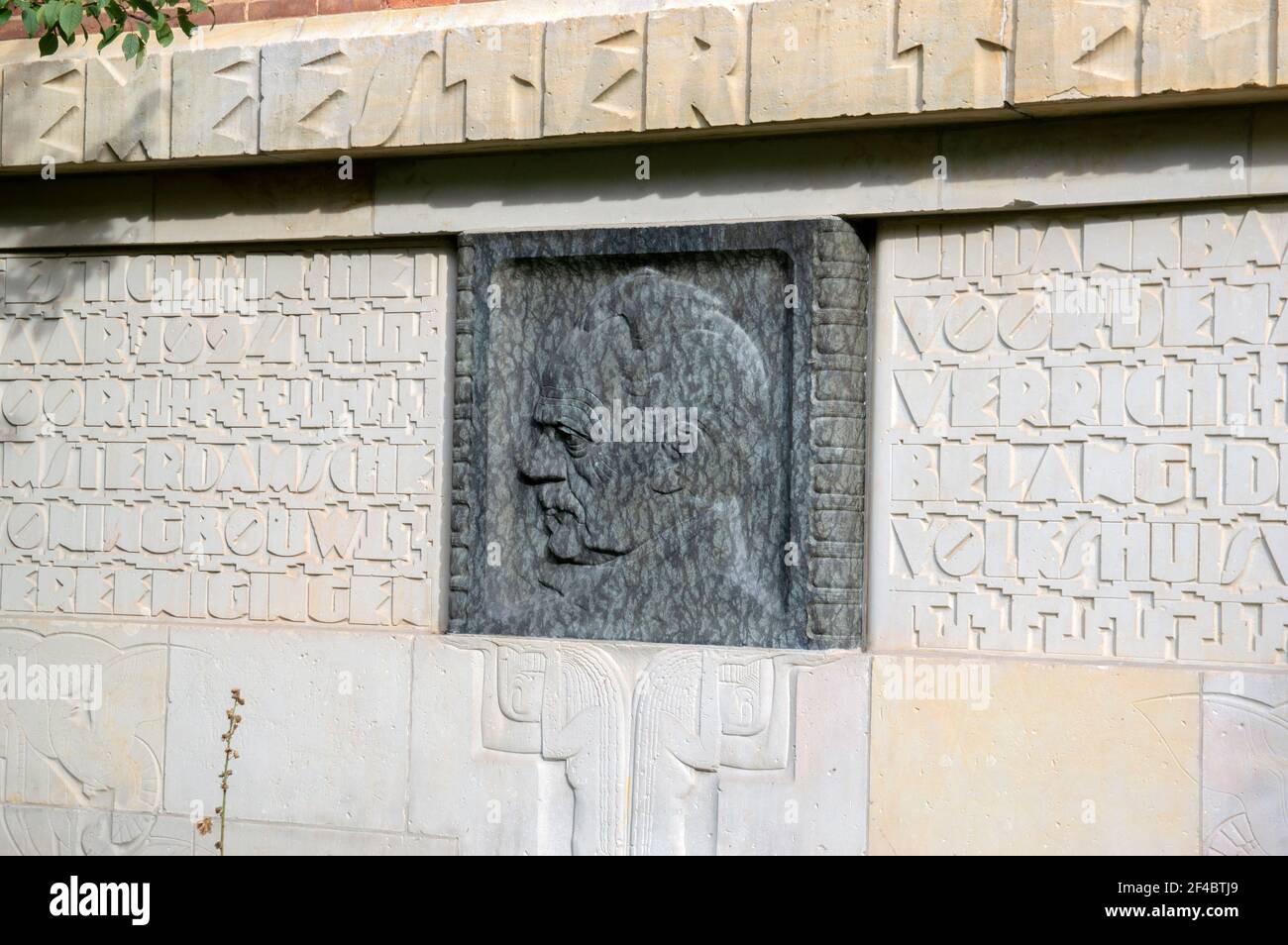 Statue Burgemeester Tellegen At Amsterdam The Netherlands 15-9-2019 ...
