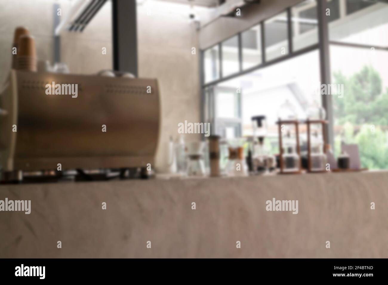 Loft style coffee shop interior, stock photo Stock Photo - Alamy