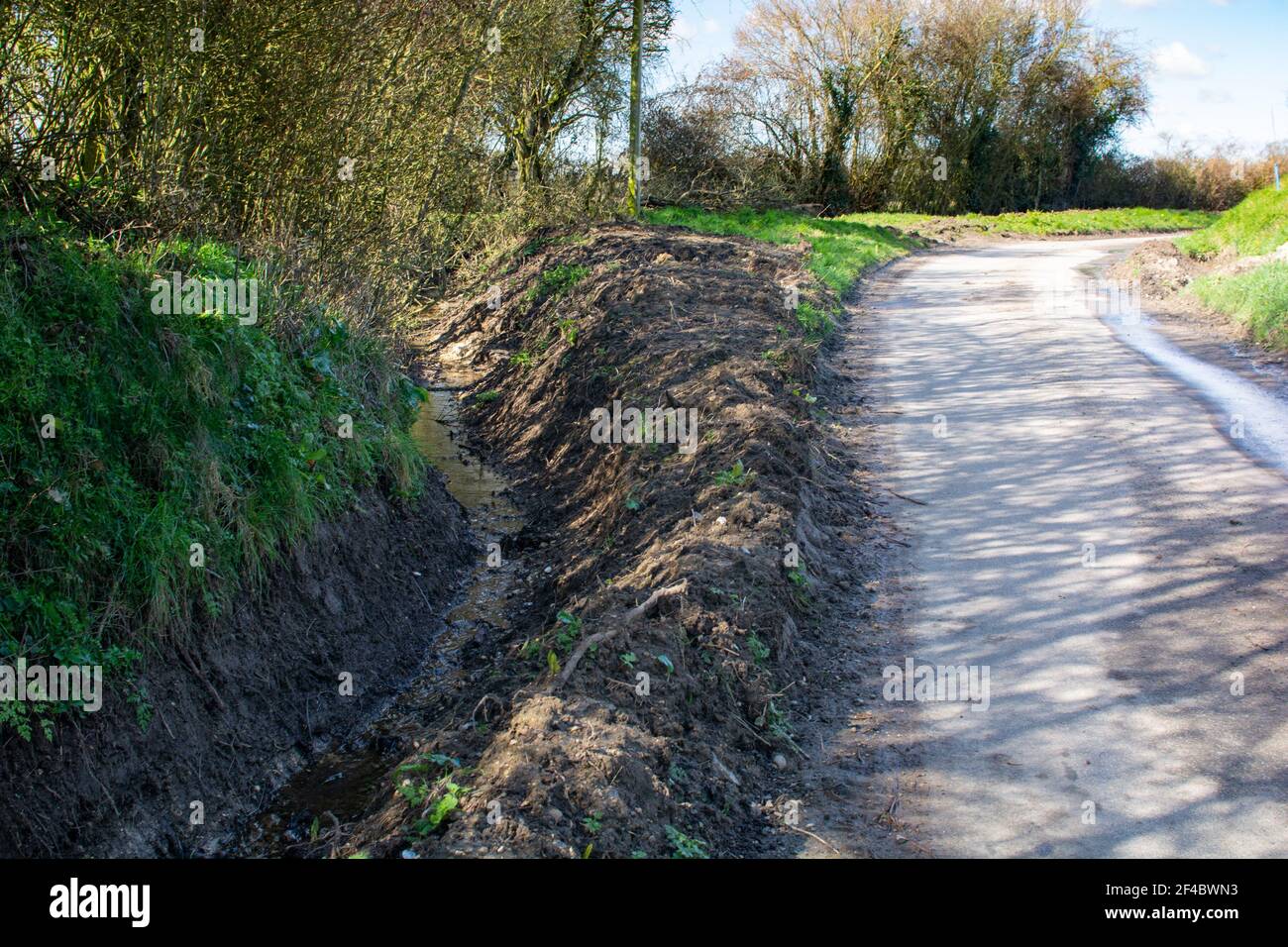 Cleaned ditch hi-res stock photography and images - Alamy