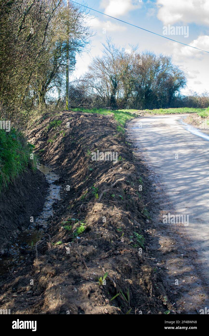 Cleaned ditch hi-res stock photography and images - Alamy