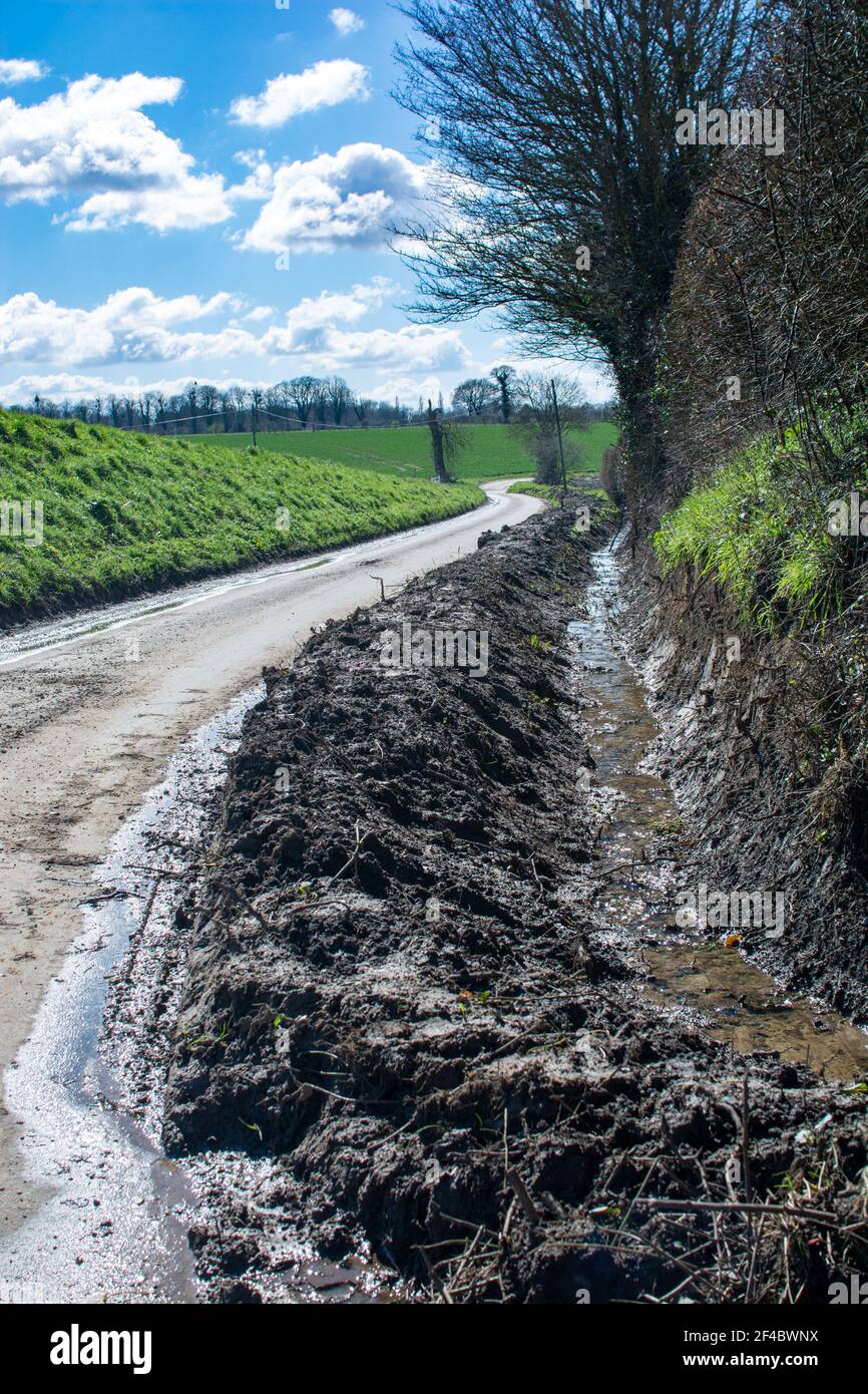 Cleaned ditch hi-res stock photography and images - Alamy
