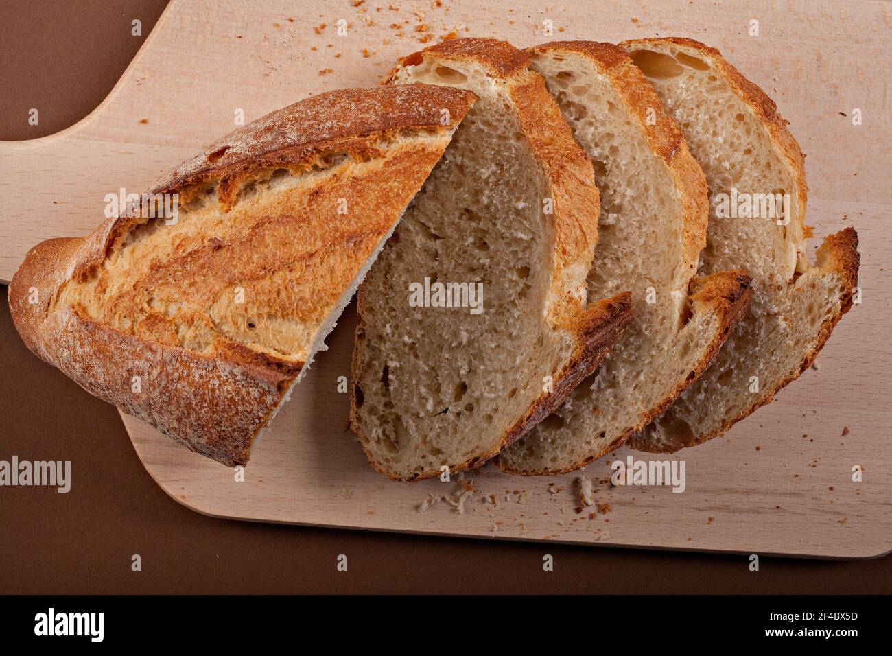 natural bread with cereal grains Stock Photo - Alamy