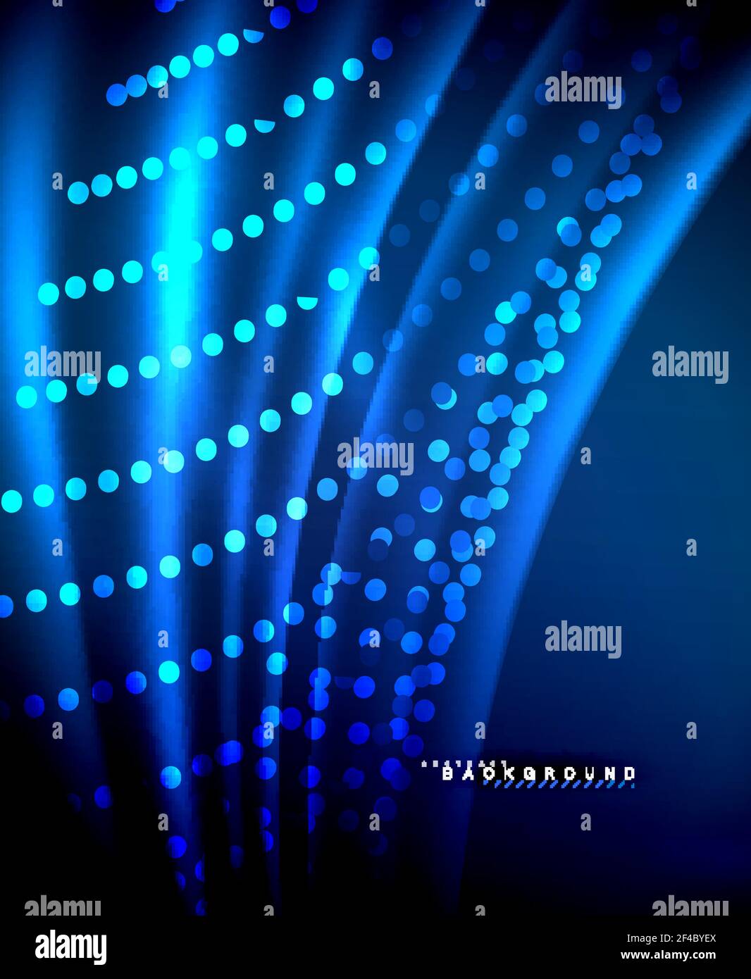 Neon glowing techno lines, hi-tech futuristic abstract background ...