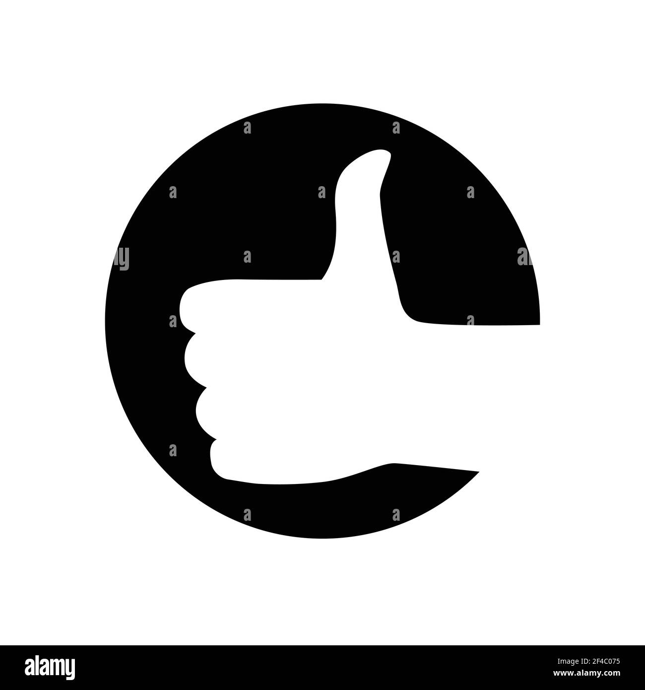 Hand showing symbol like black glyph icon. Making thumb up gesture ...