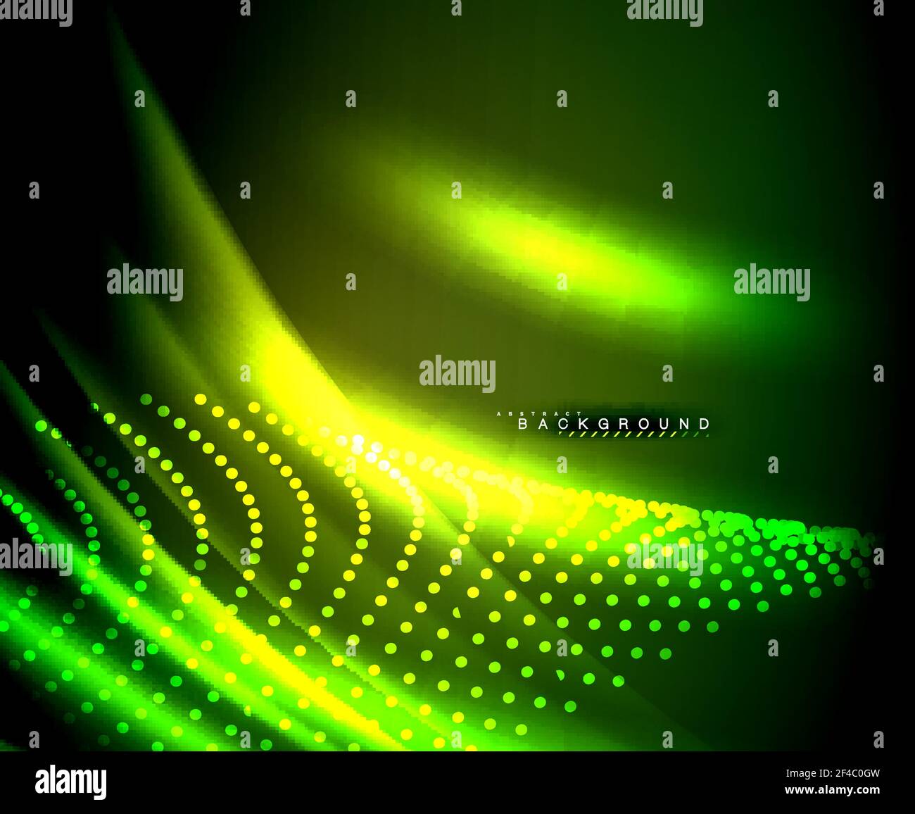 Neon glowing techno lines, hi-tech futuristic abstract background ...