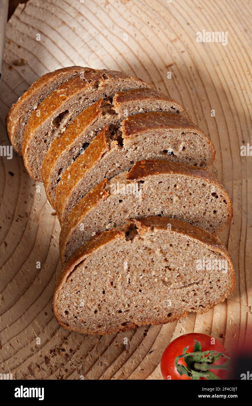 natural bread with cereal grains Stock Photo - Alamy