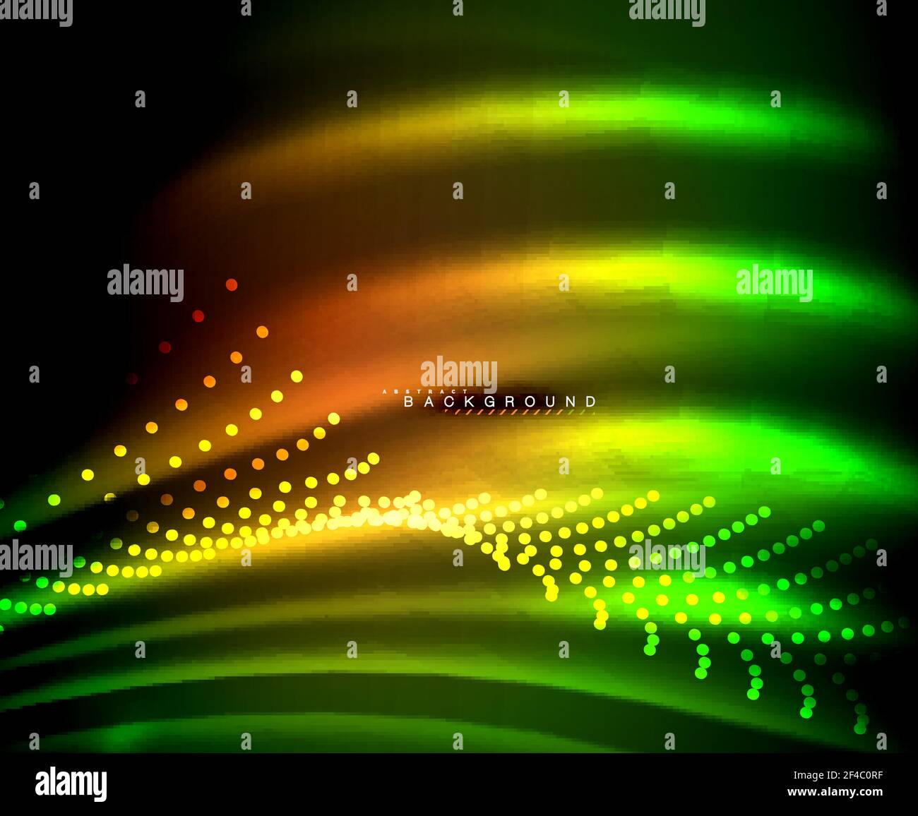 Neon glowing techno lines, hi-tech futuristic abstract background ...