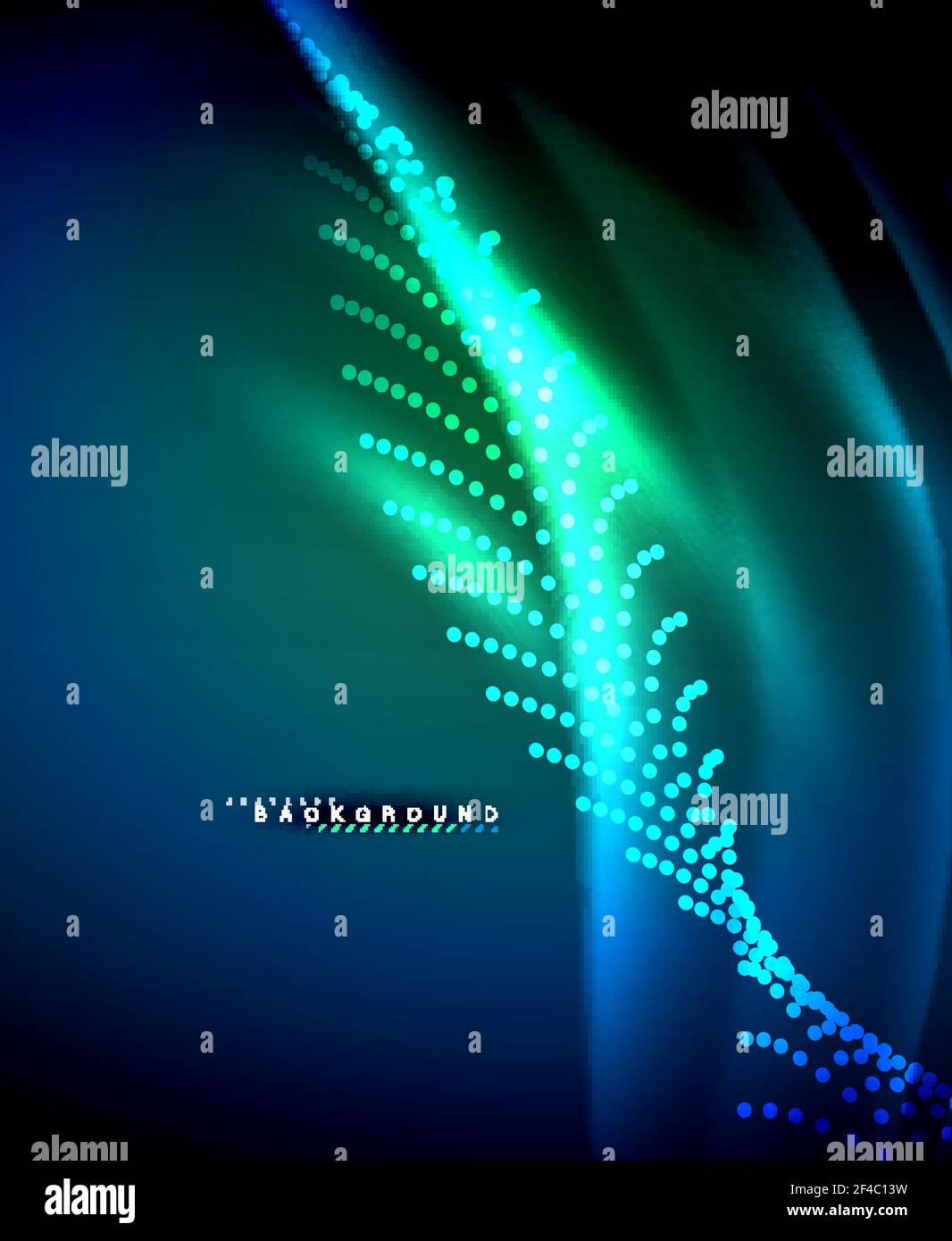 Neon glowing techno lines, hi-tech futuristic abstract background ...