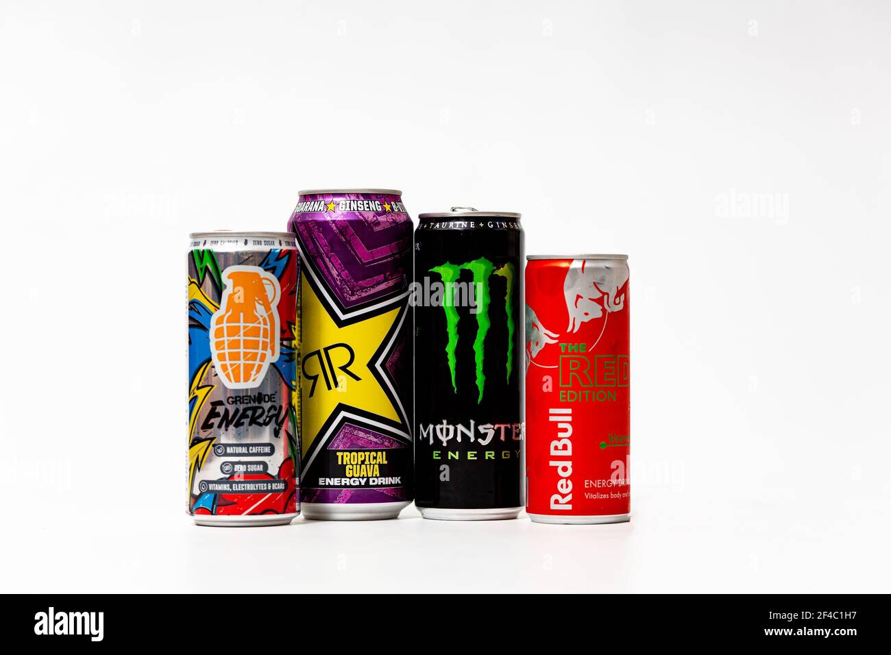 Popular Energy Drinks