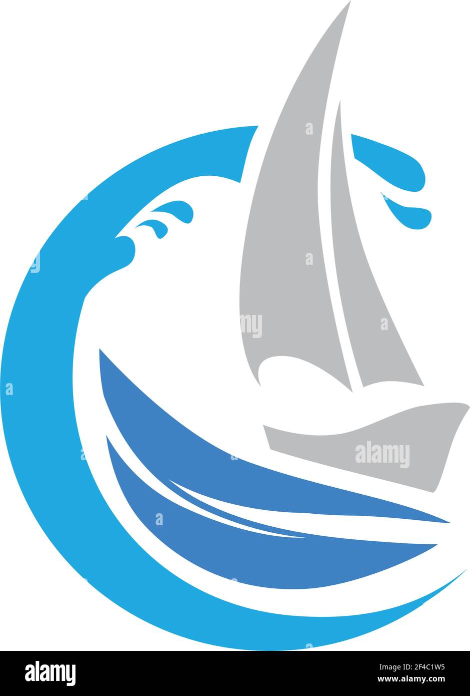 sail boat, vector Stock Vector Image & Art - Alamy