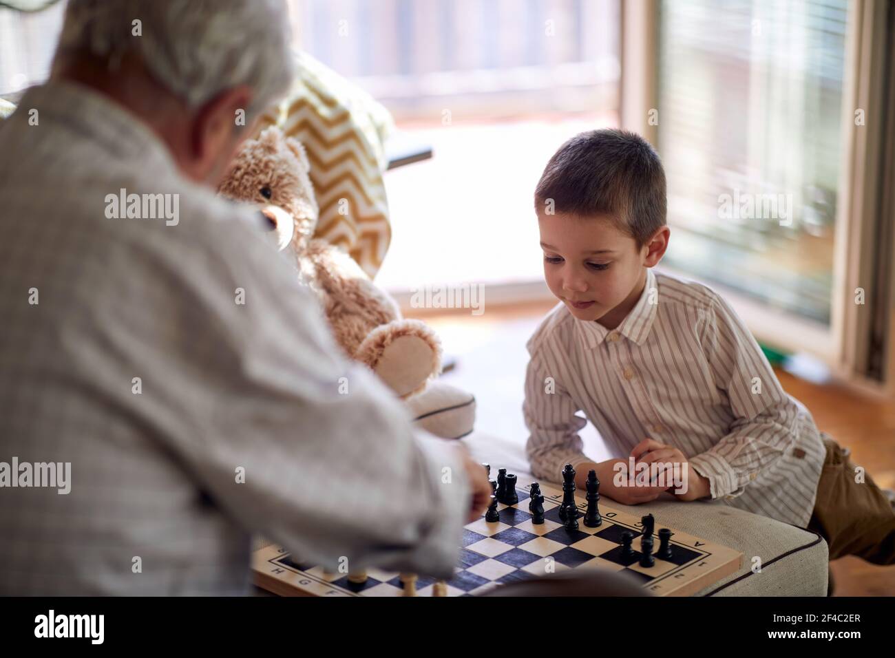Enjoying a game of chess hi-res stock photography and images - Alamy