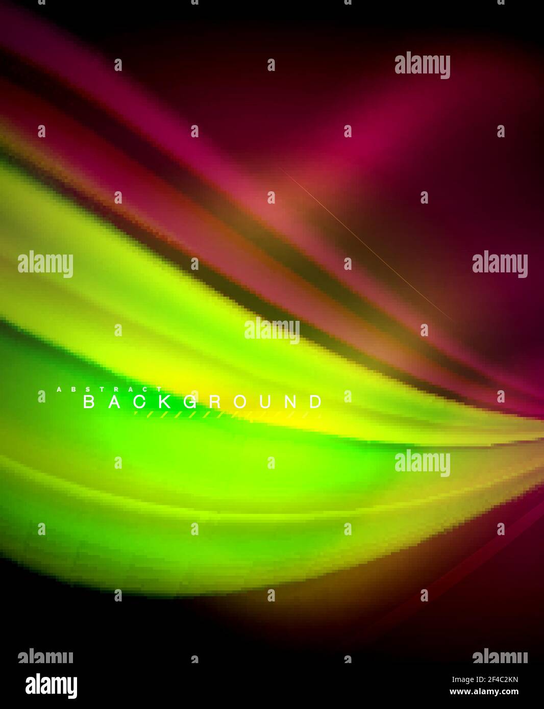 Neon holographic fluid color wave for web, wallpaper, pattern, texture ...