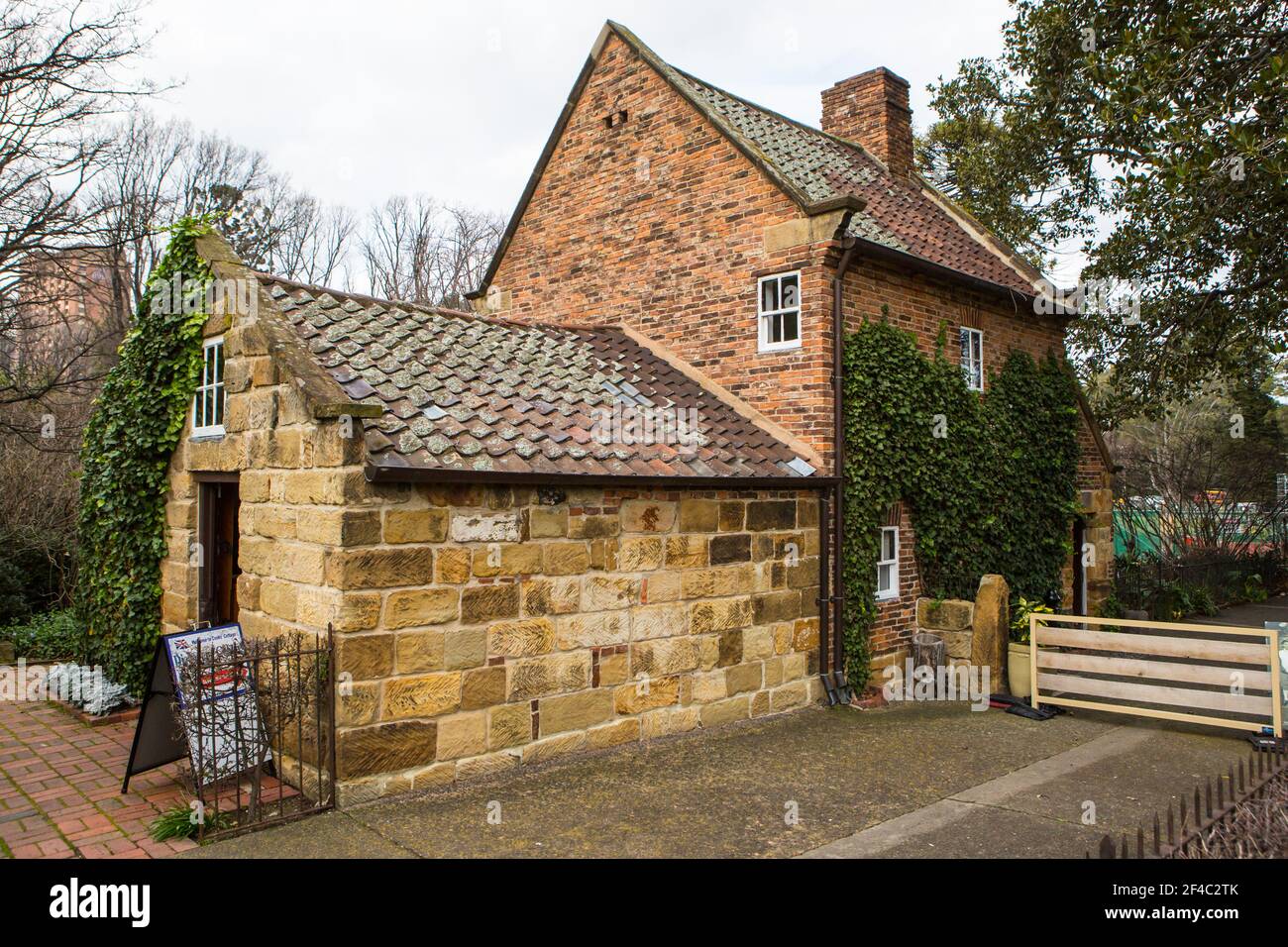 Cook's Cottage in Melbourne Australia Stock Photo - Alamy