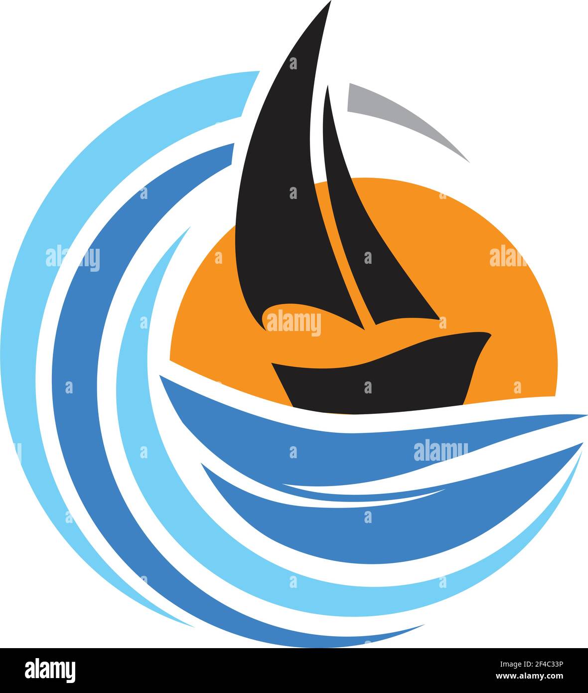 sail boat, vector Stock Vector Image & Art - Alamy