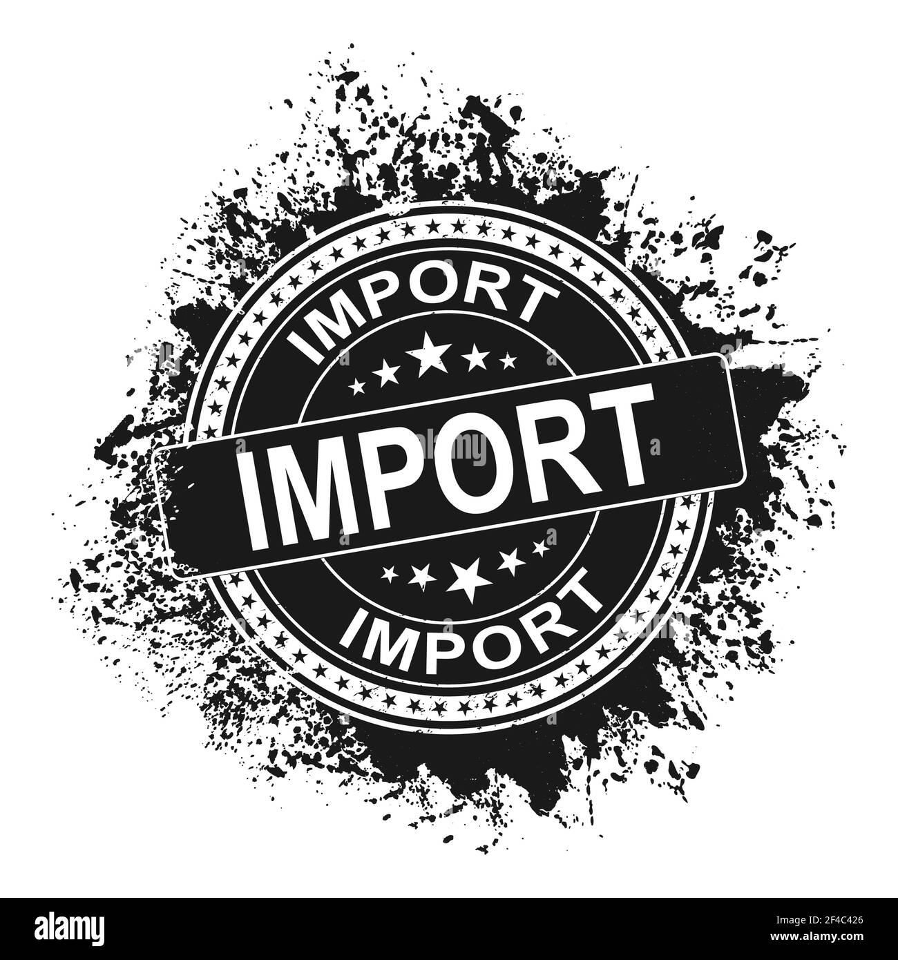 Import stamp hi-res stock photography and images - Alamy