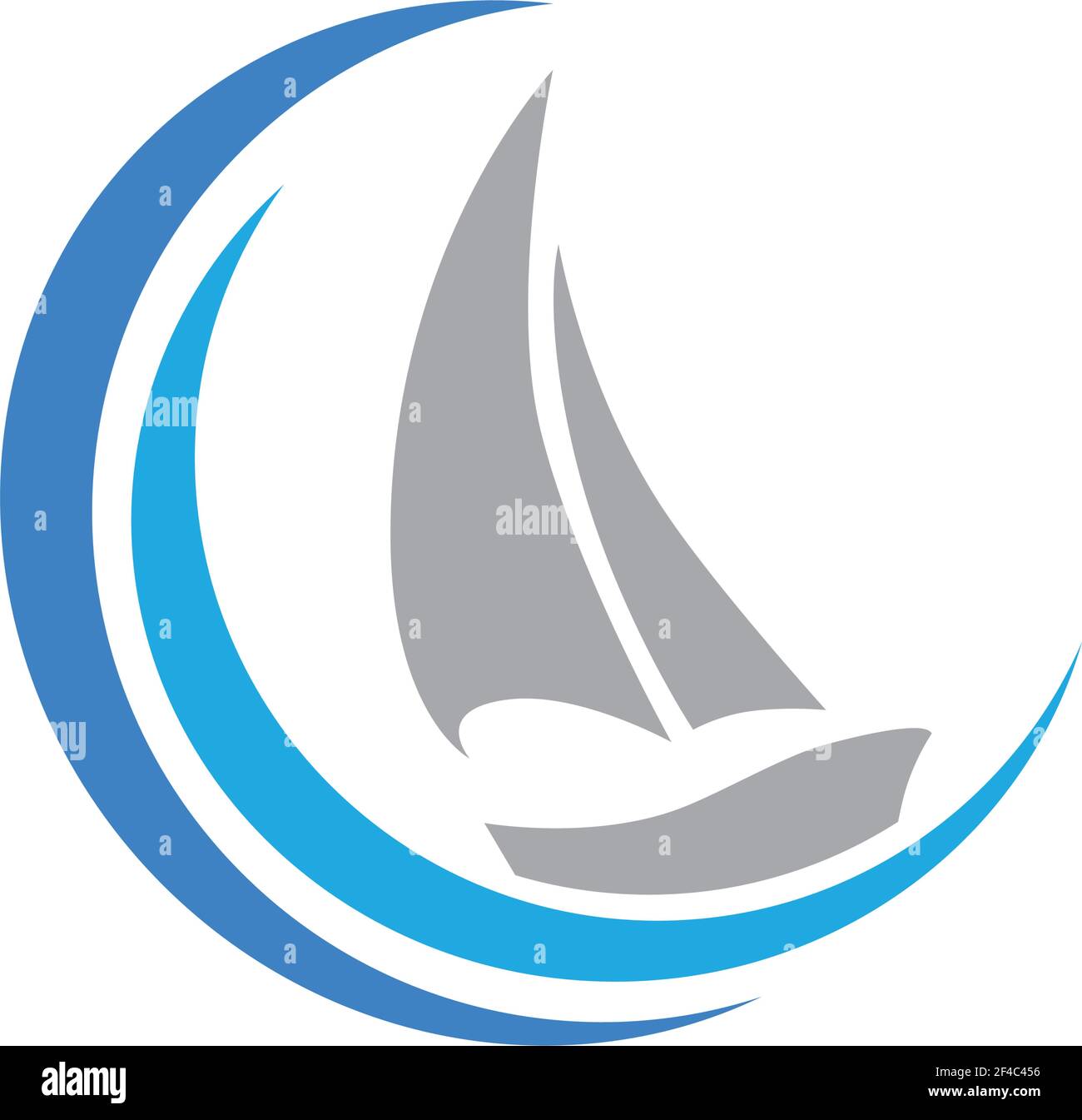 sail boat, vector Stock Vector Image & Art - Alamy
