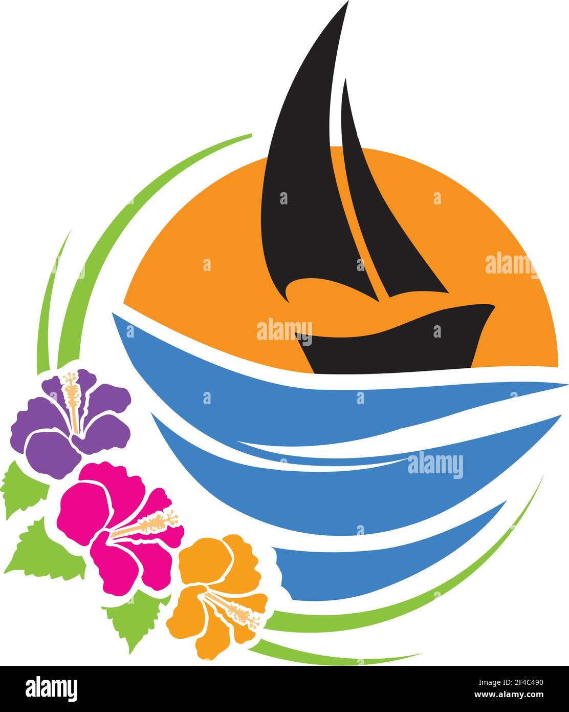 Modern cruise ship boat Stock Vector Images - Alamy