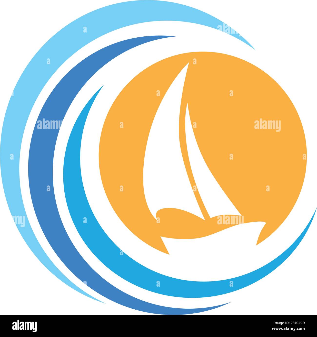 sail boat, vector Stock Vector Image & Art - Alamy