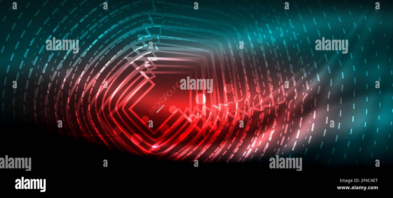Neon glowing wave, magic energy and light motion background. Wallpaper ...