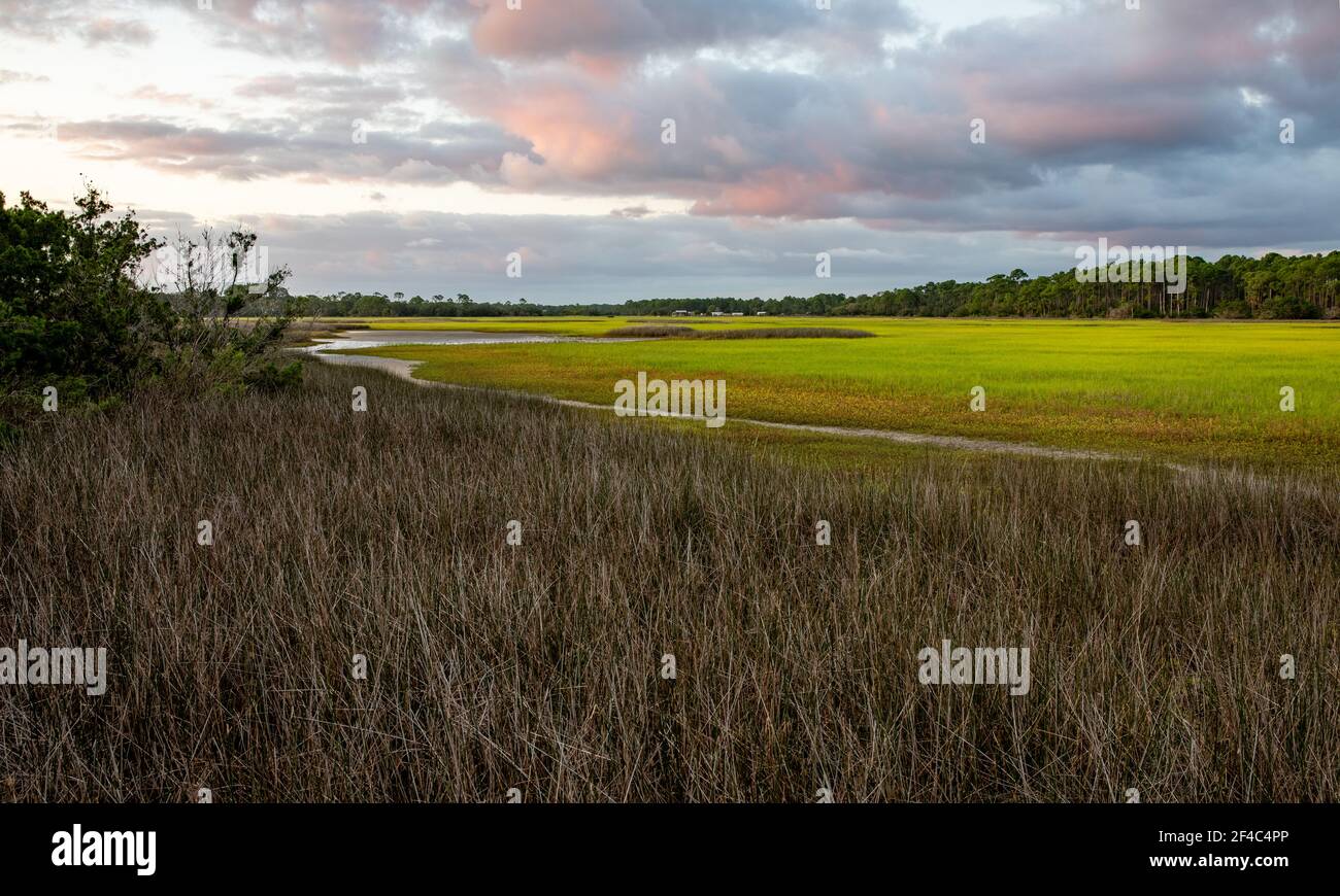 Sunrise is marsh hi-res stock photography and images - Alamy