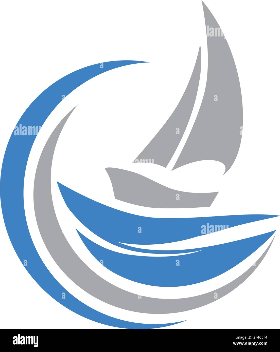 Ocean wave boat Cut Out Stock Images & Pictures - Alamy