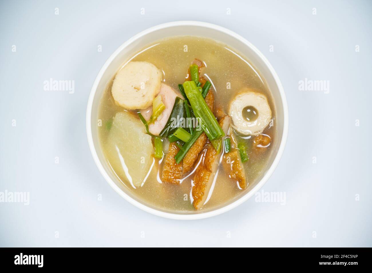 korean style fish cake soup, eomuk tang Stock Photo - Alamy