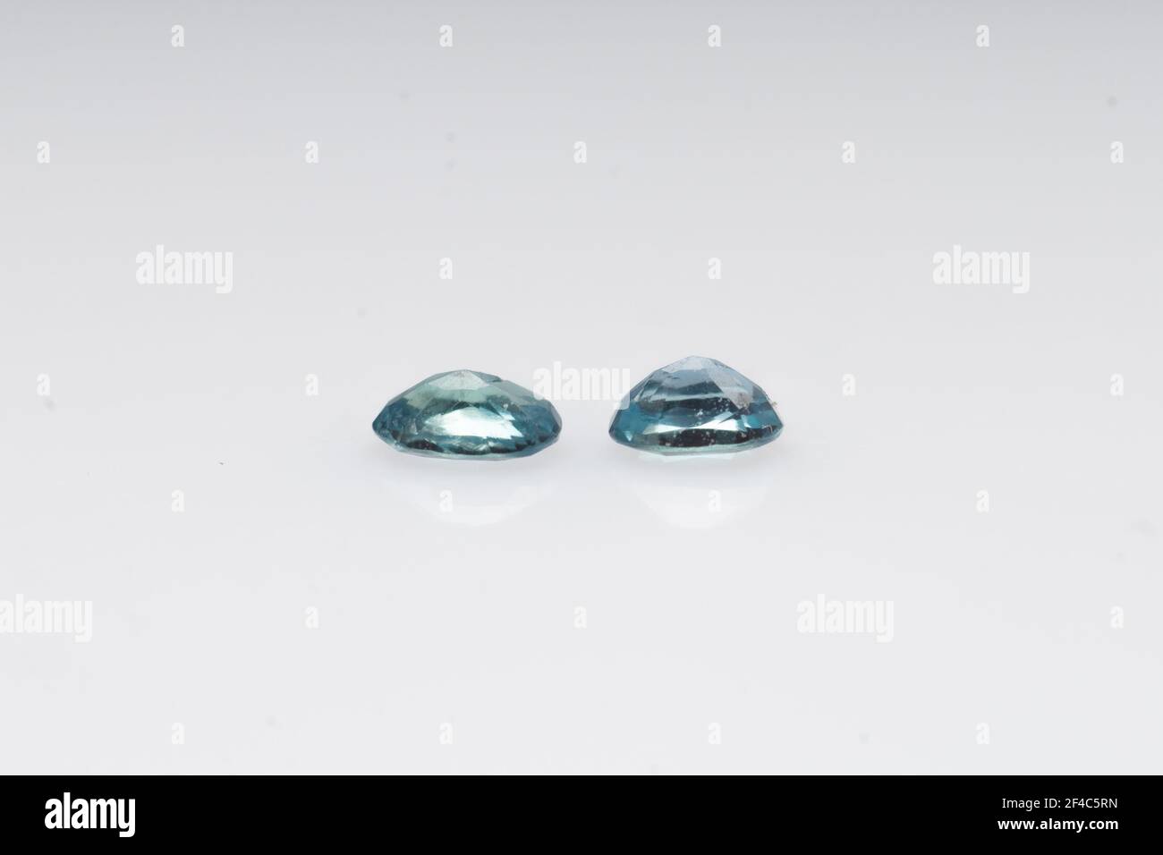 Natural alexandrite on white background Stock Photo - Alamy