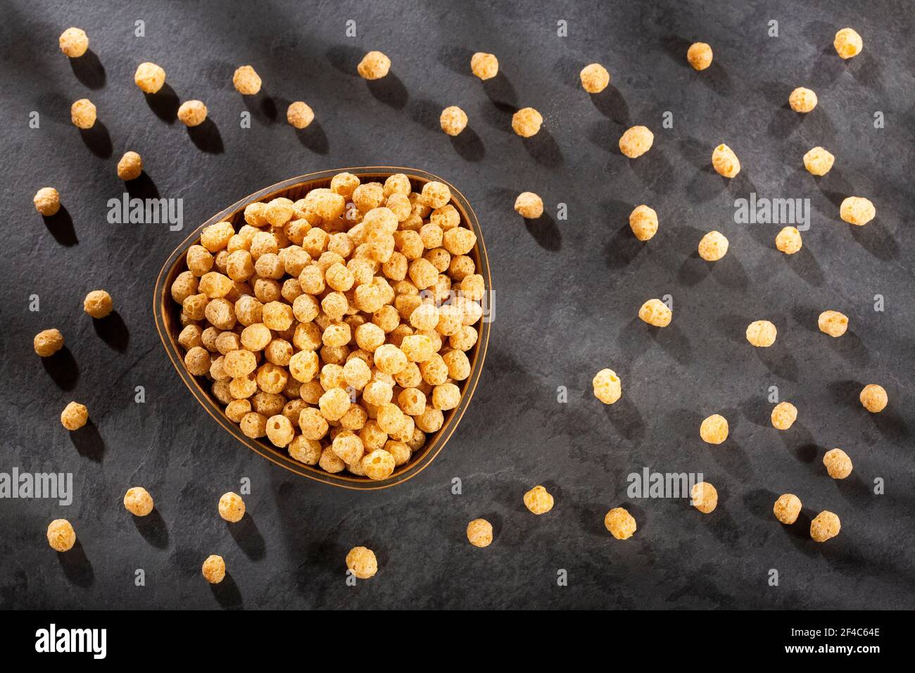 Organic popping Quinoa - Chenopodium quinoa. Top view Stock Photo - Alamy