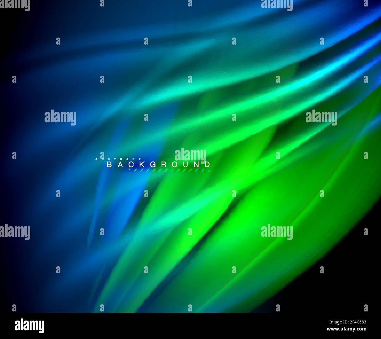 Neon glowing wave, magic energy and light motion background. Vector ...