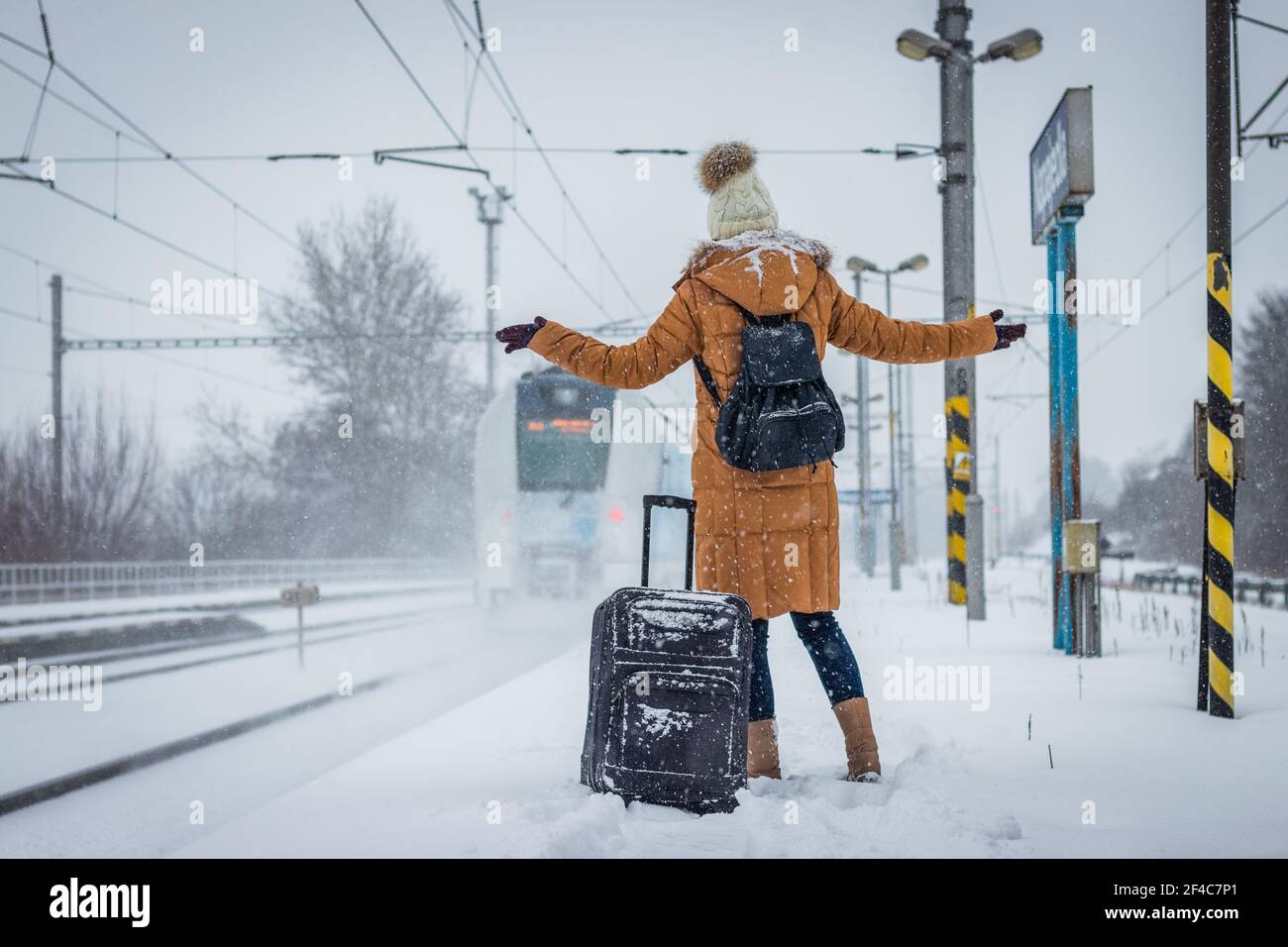 Missed train hi-res stock photography and images - Alamy