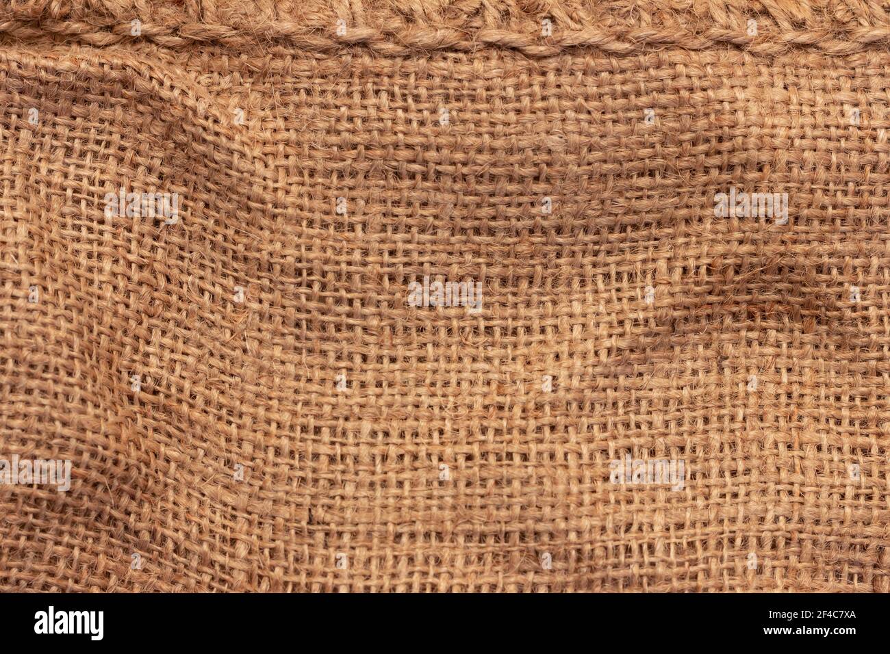 Wrinkled hessian sack cloth hi-res stock photography and images - Alamy