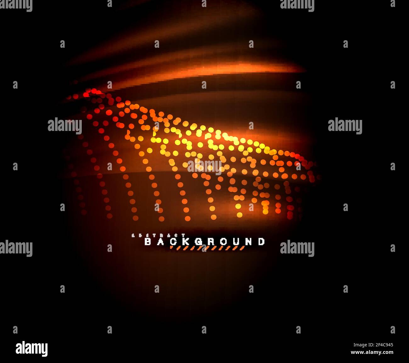 Neon glowing techno lines, hi-tech futuristic abstract background ...