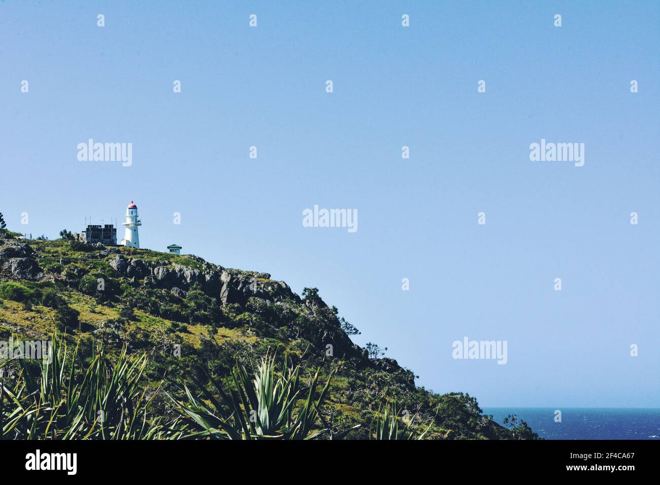 Double Island lighthouse, Queensland, Australia Stock Photo - Alamy