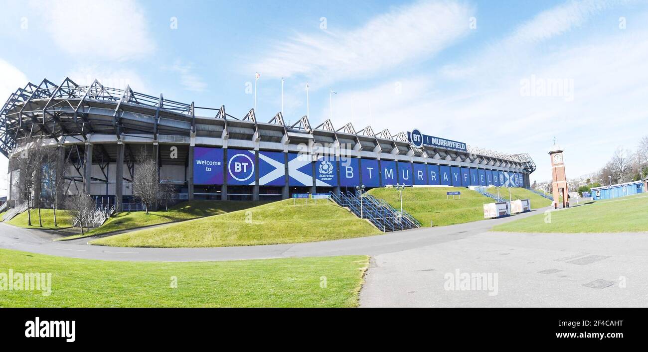 Bt murrayfield stadium hi-res stock photography and images - Alamy