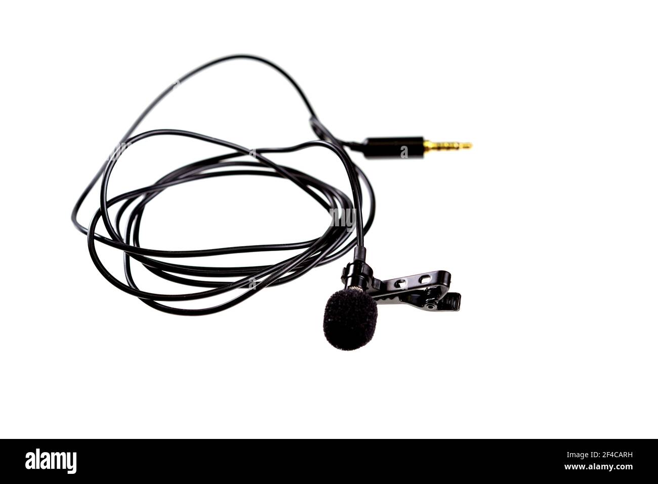 Micro lavalier hi-res stock photography and images - Alamy