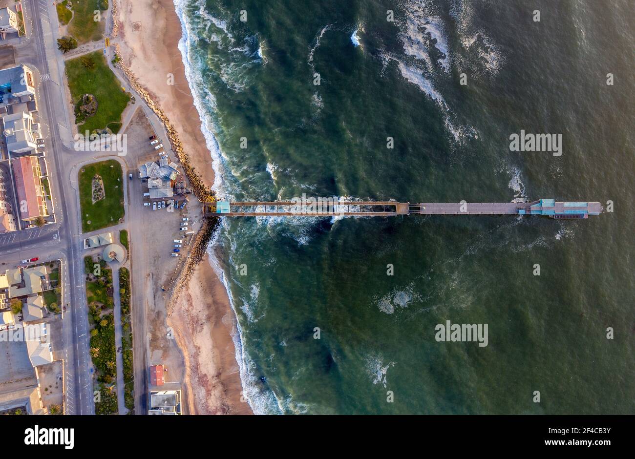 Namibia beach aerial hi-res stock photography and images - Alamy