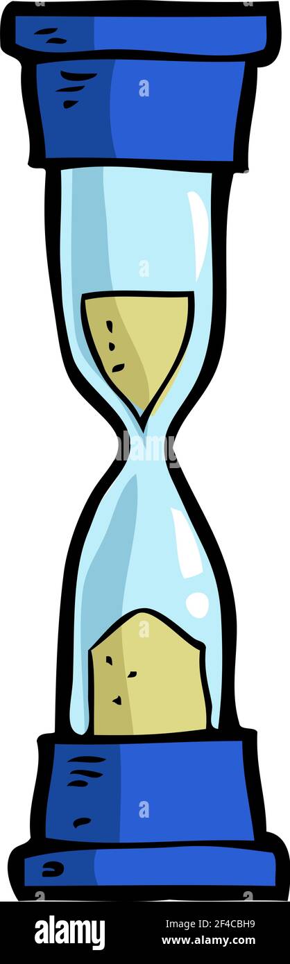 Hour glass drawing illustration hi-res stock photography and images - Alamy