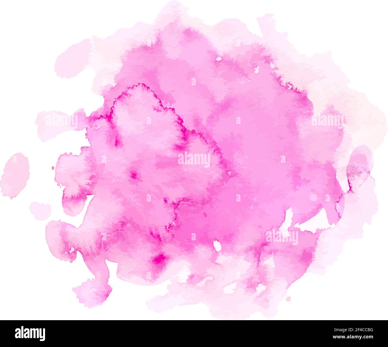 Pink watercolor spot Stock Vector Images - Alamy