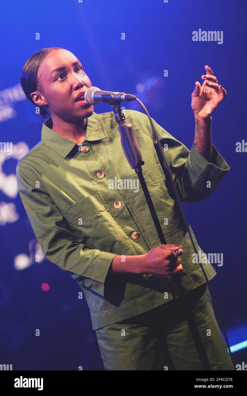 Ego Ella May performs onstage for the British Music Embassy as part of ...