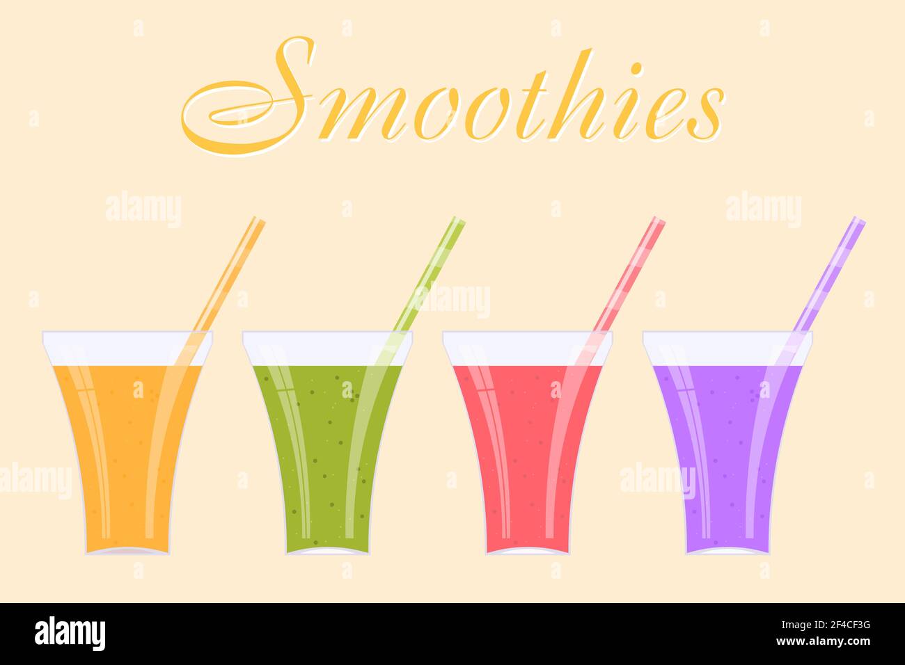 Health food fruit smoothie Stock Vector Images - Alamy