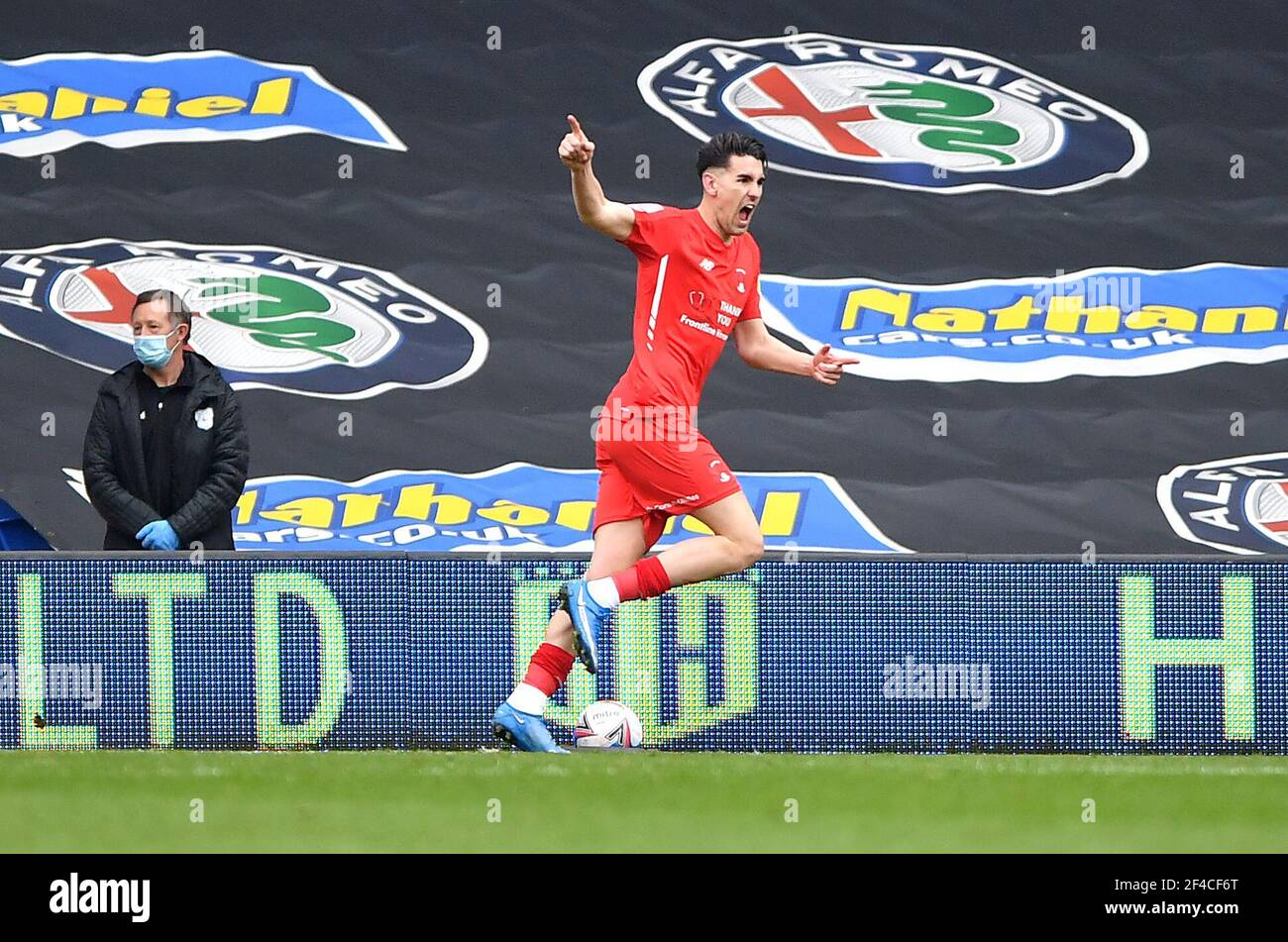 Leyton Orient's Conor Wilkinson celebrates scoring their side's first ...