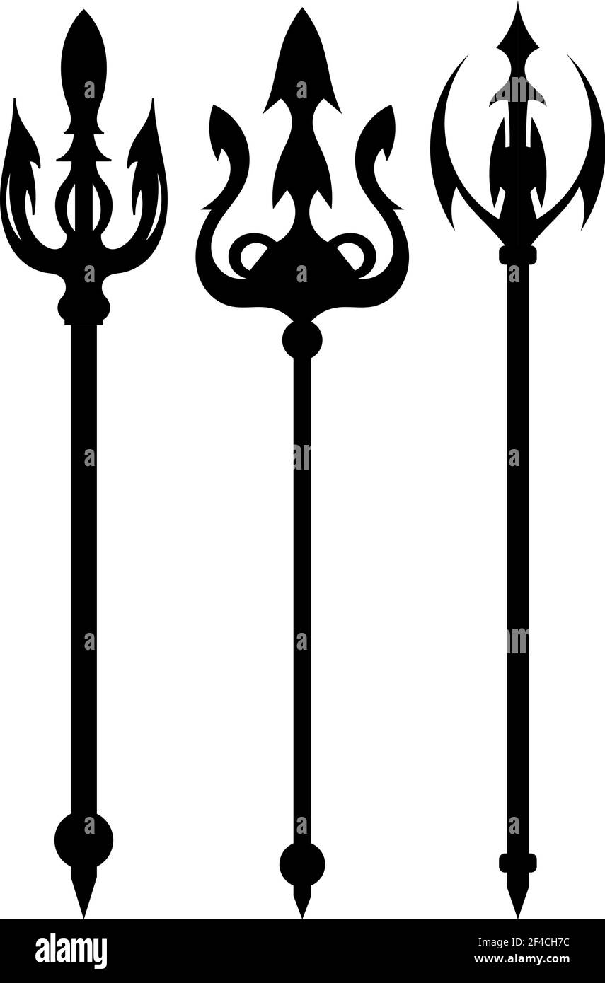 Trident Weapon Vector