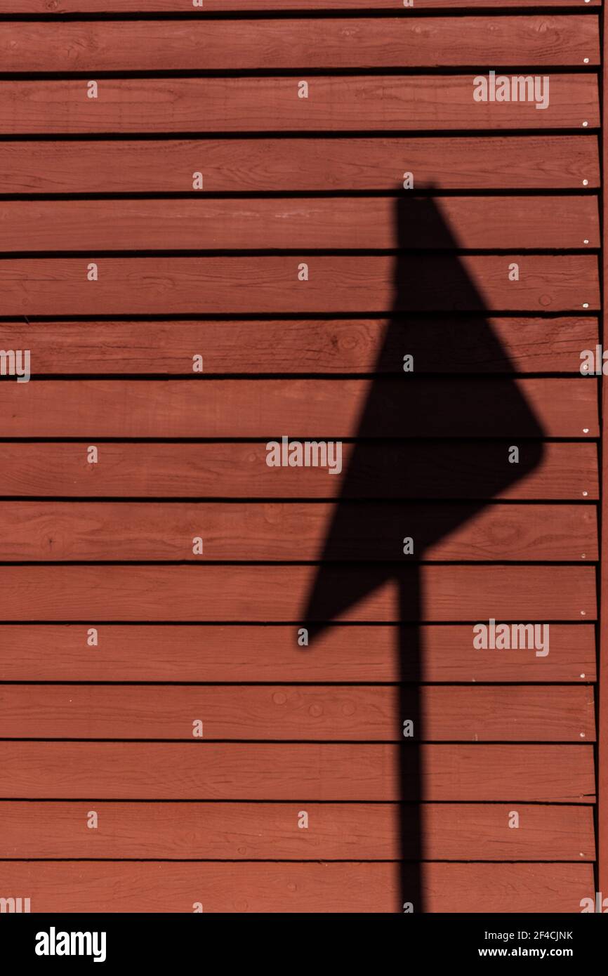 Shadow traffic signs hi-res stock photography and images - Alamy