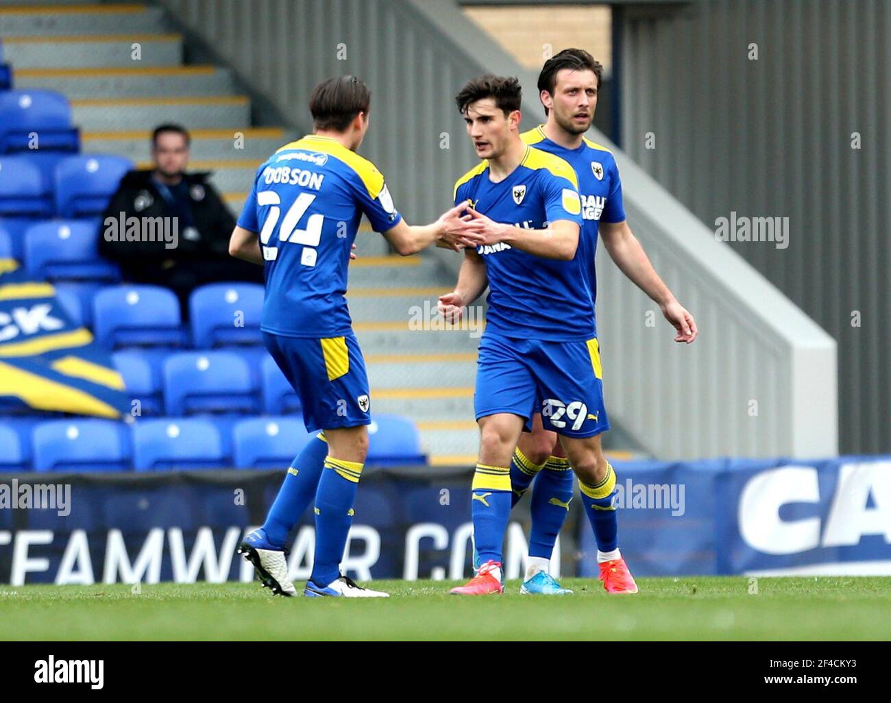 Ryan longman celebrates goal hi-res stock photography and images - Alamy