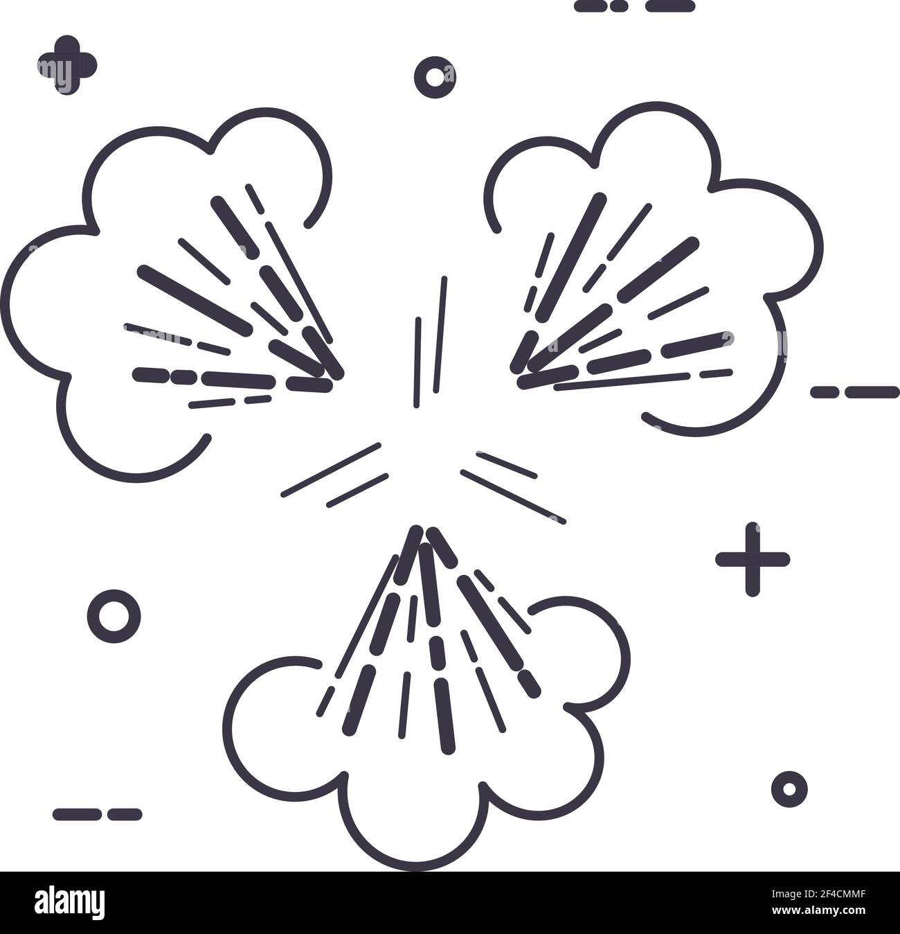 Vector illustration abstract speed motion black lines Stock Vector ...