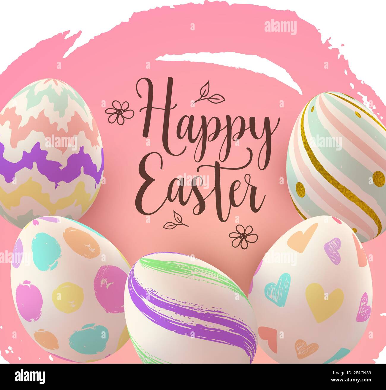 Spring painting Stock Vector Images - Alamy